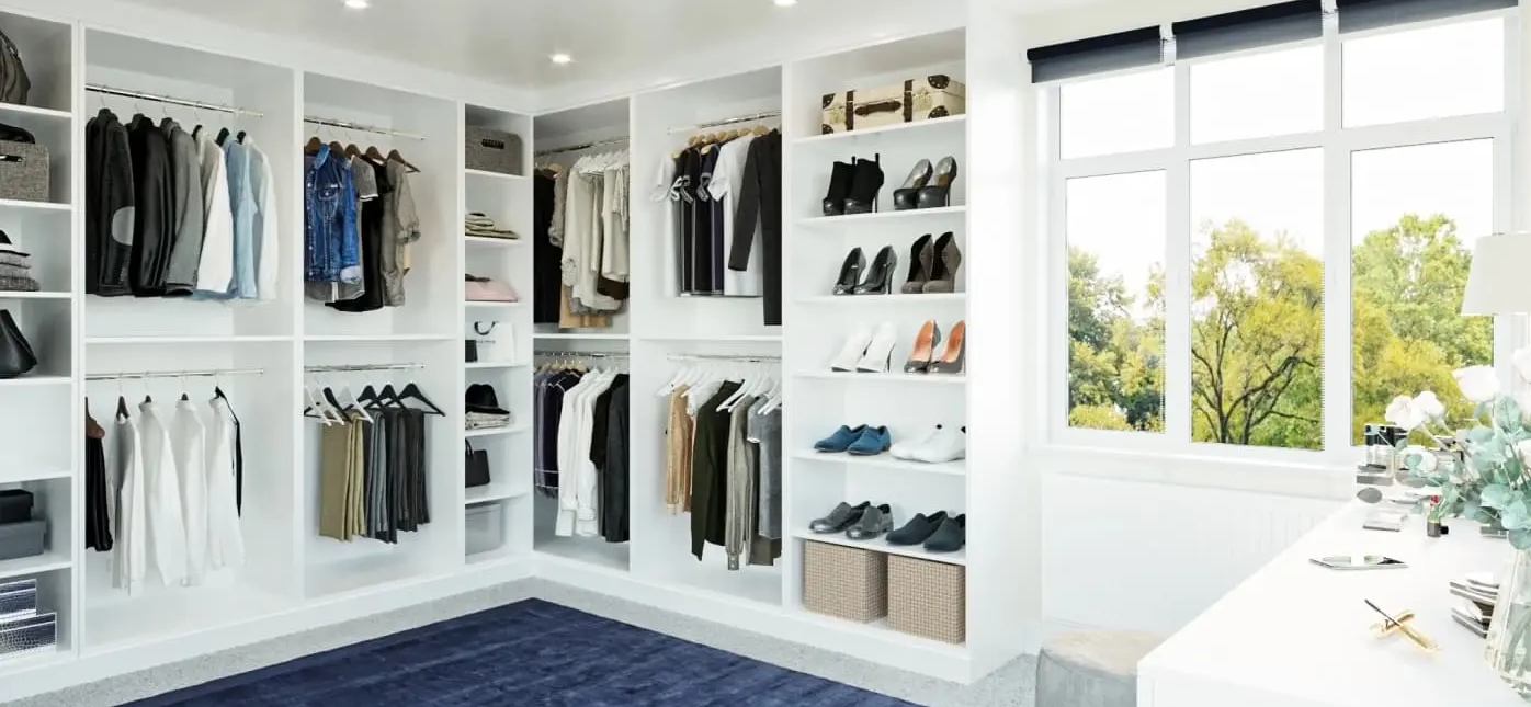 Walk In Wardrobe Internal Options – Saabkitchens